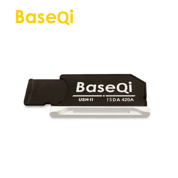 BaseQi 420A MicroSD adapter for Macbook pro M1 2021 / M2 2022 / M3 2023 ...